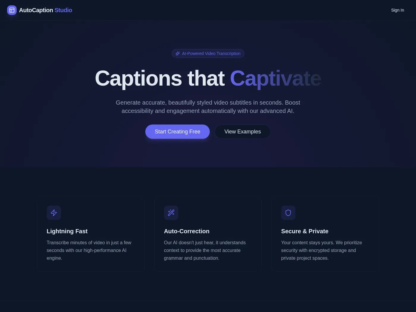 AutoCaption Studio