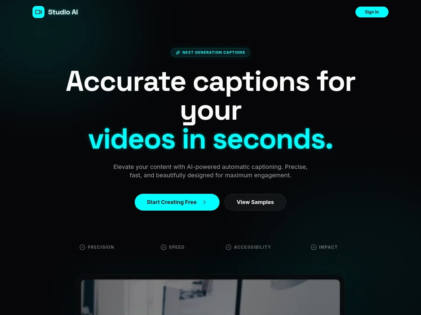 Auto Caption Generator