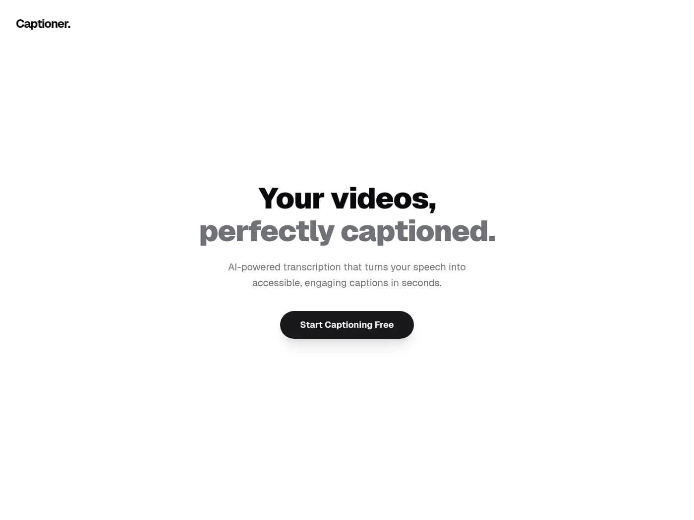 Video Voice Captioner
