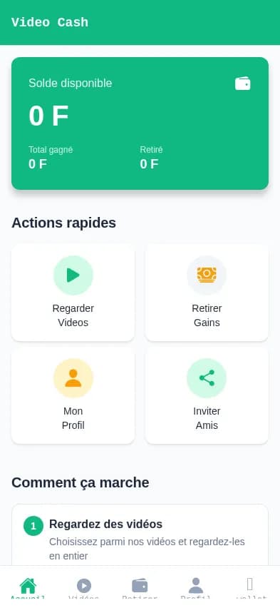 Video Cash Rewards