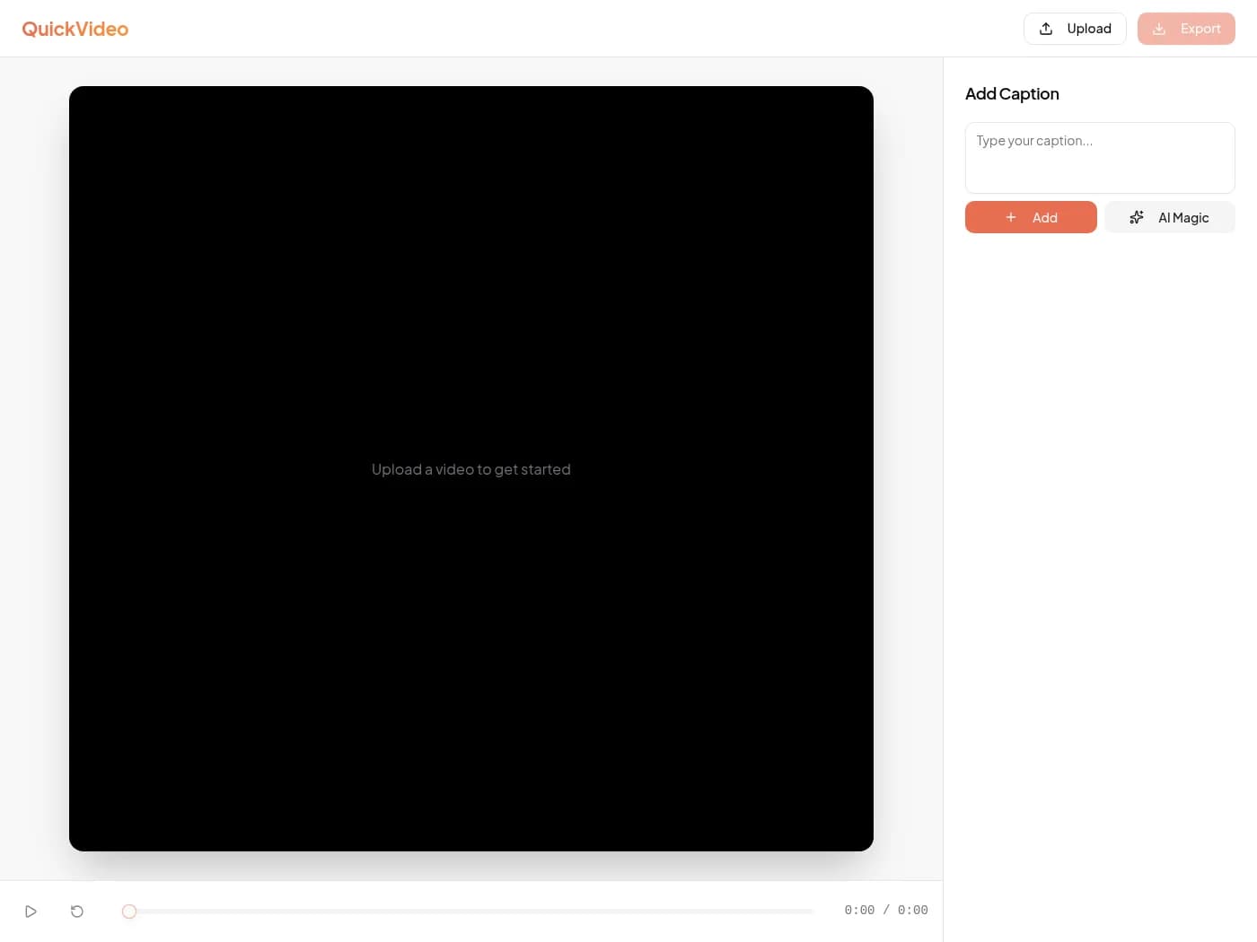 QuickVideo Creator