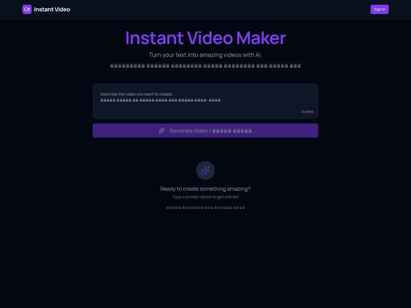 Instant Video Maker