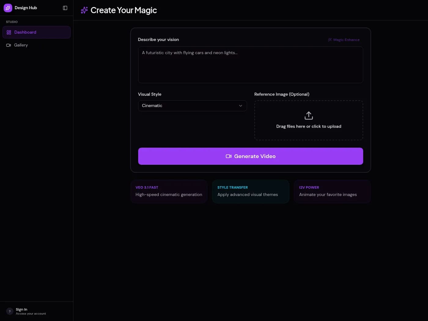 Video Design Hub