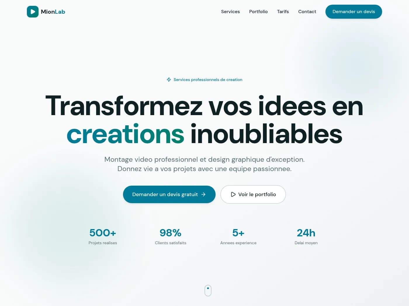 Vidéo & Design Services