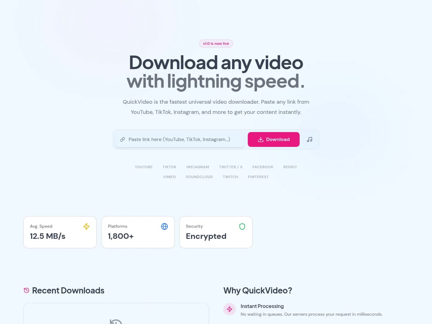 QuickVideo Downloader