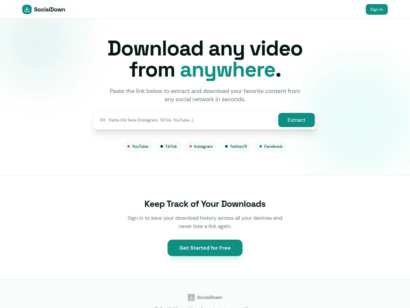 Social Video Downloader