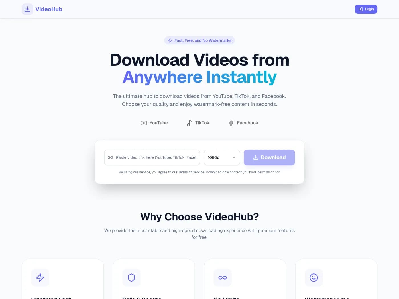 Video Downloader Hub