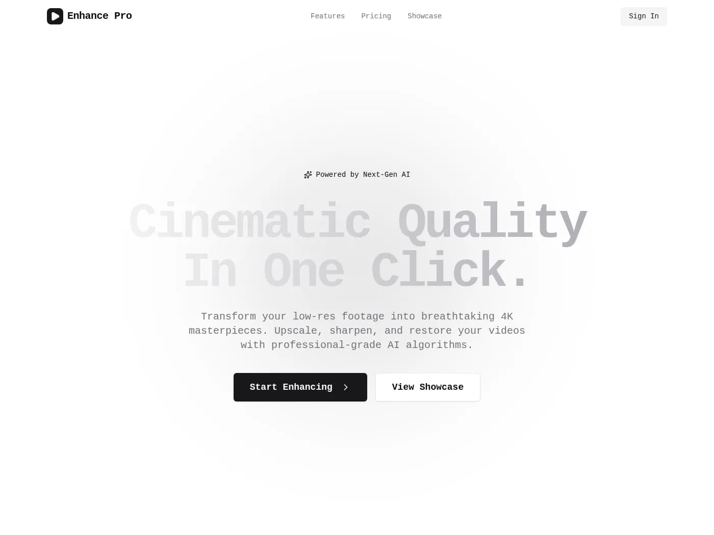 Video Enhancer Pro