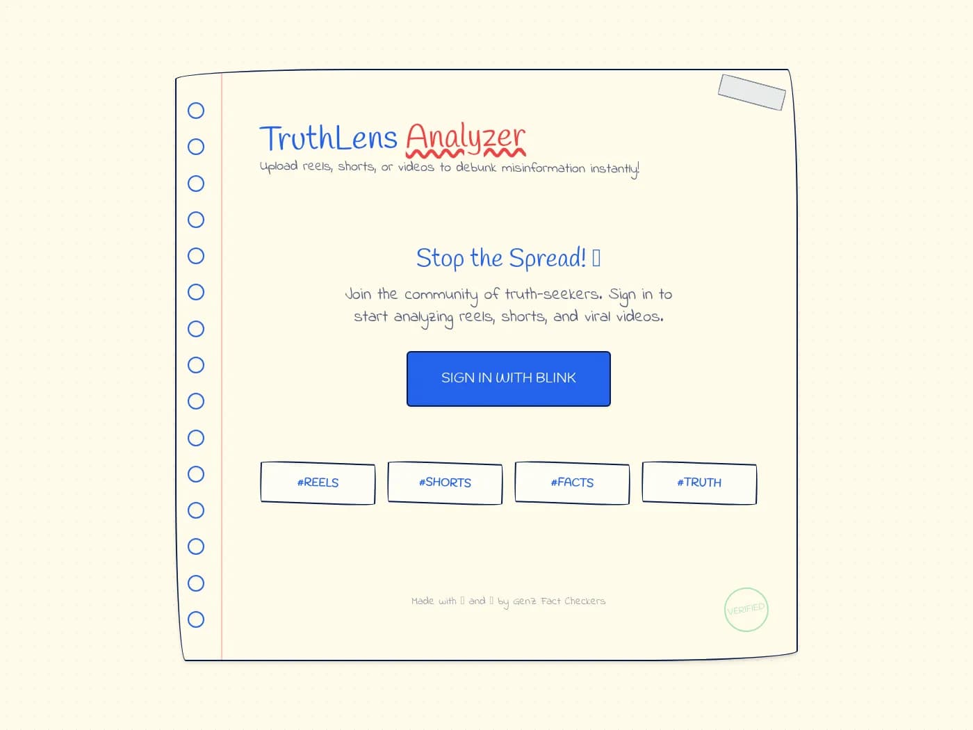 TruthLens Analyzer