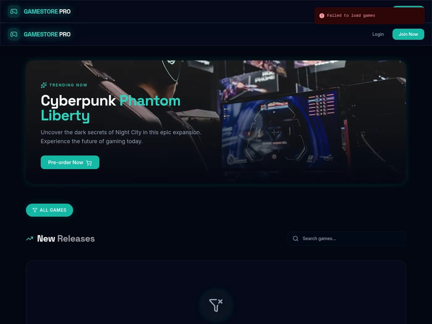 GameStore Pro
