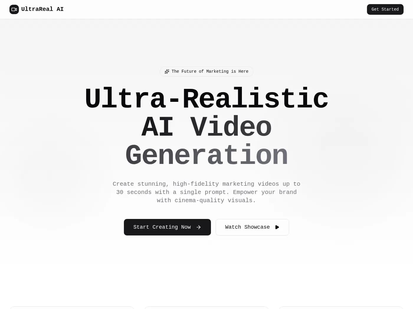 UltraReal VideoGen AI