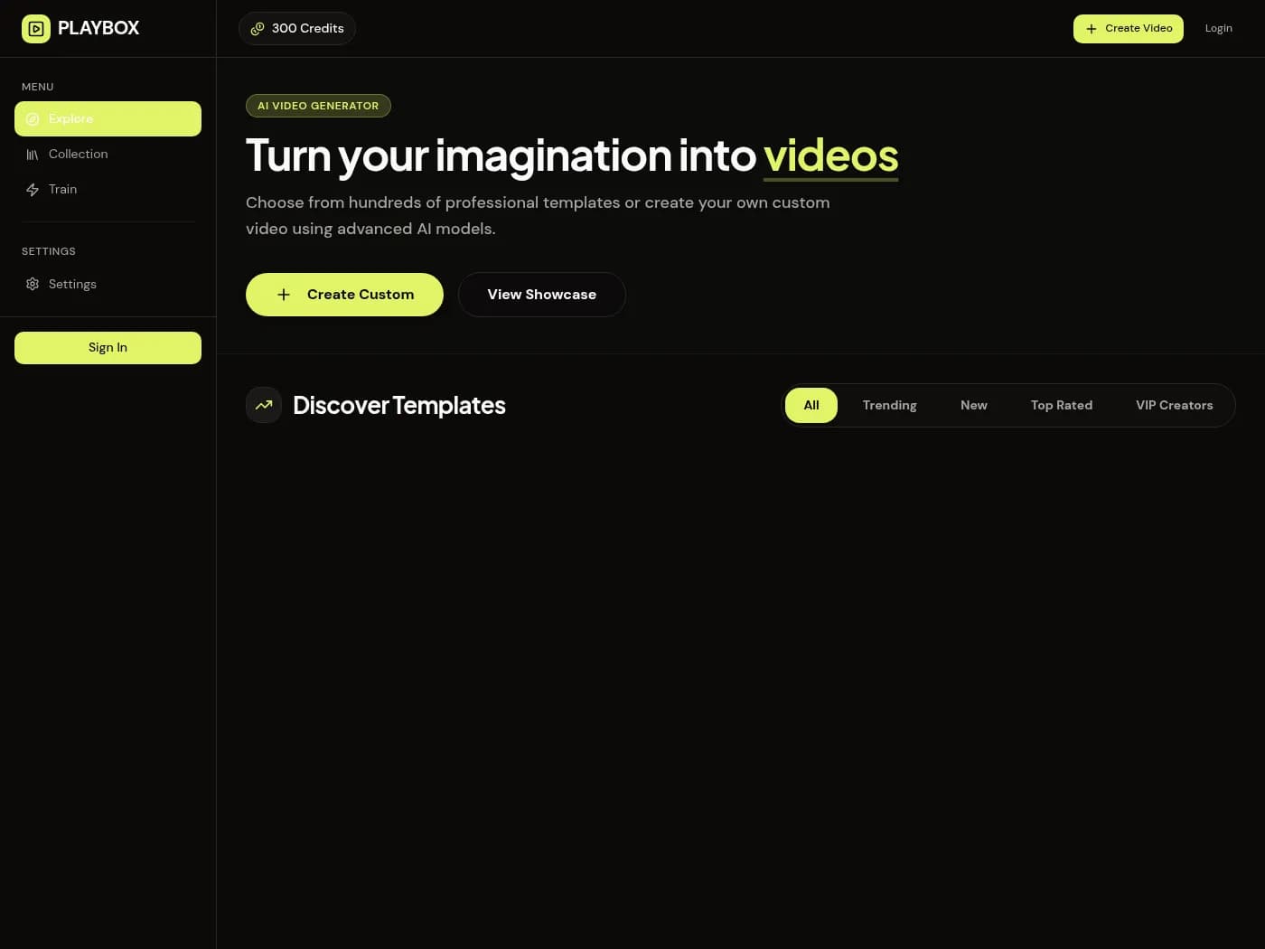 PlayBox Video Generator