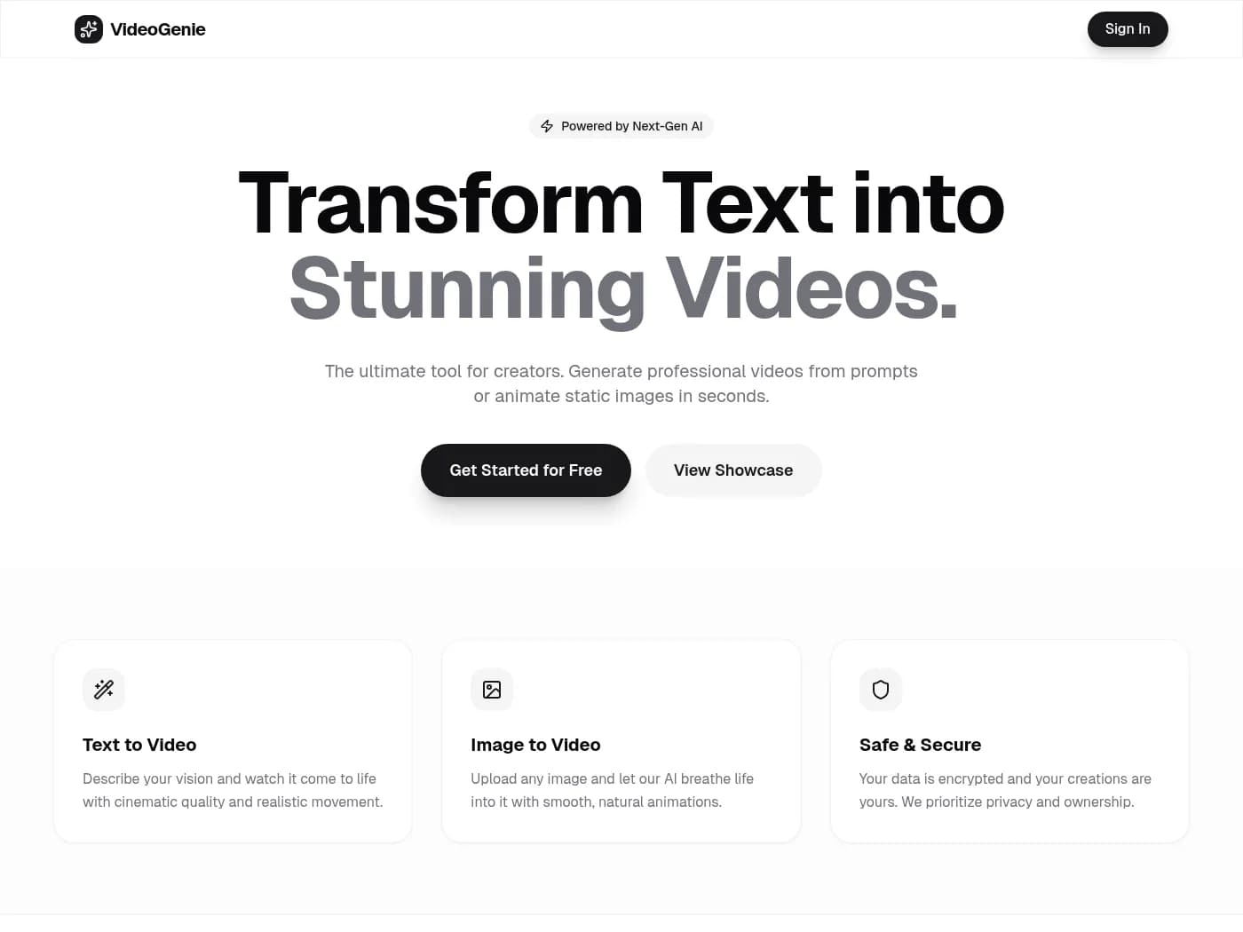 VideoGenie
