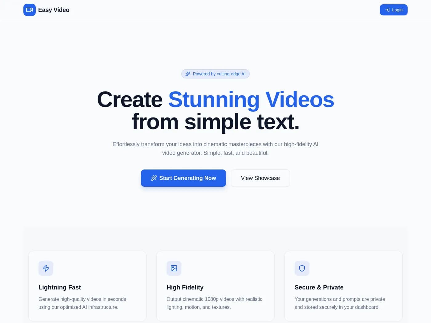 Easy Video Generator