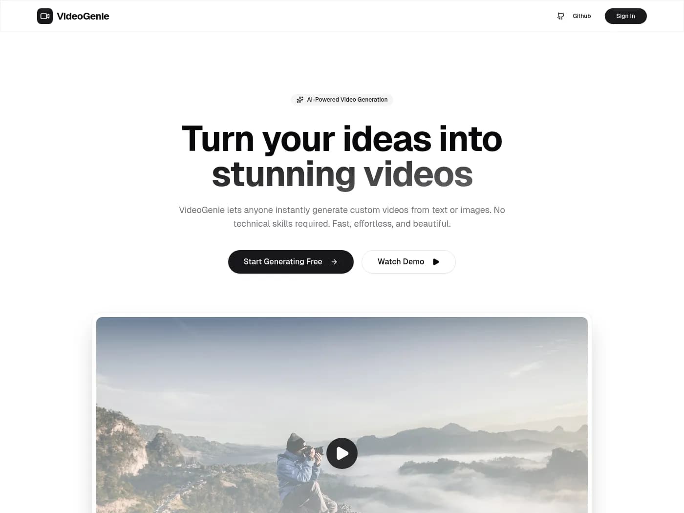 VideoGenie