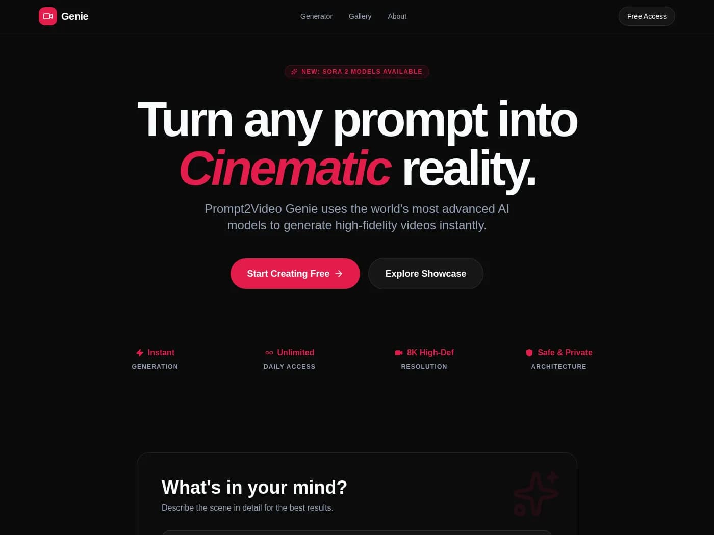 Prompt2Video Genie
