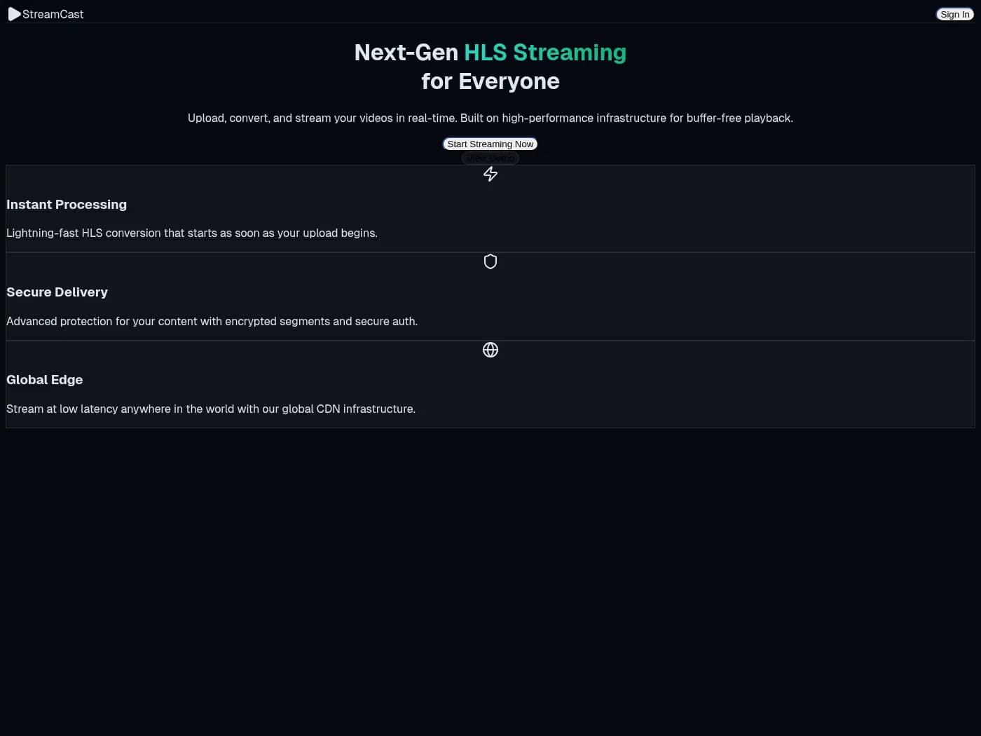 StreamCast