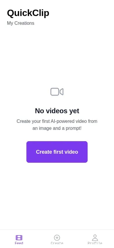 QuickClip Video Maker