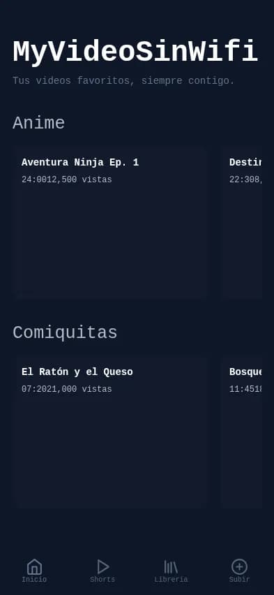 MyVideoSinWifi