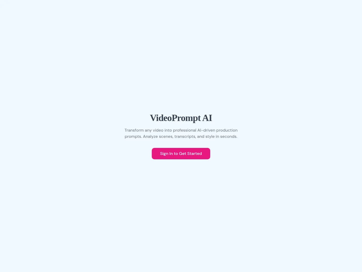 VideoPrompt AI