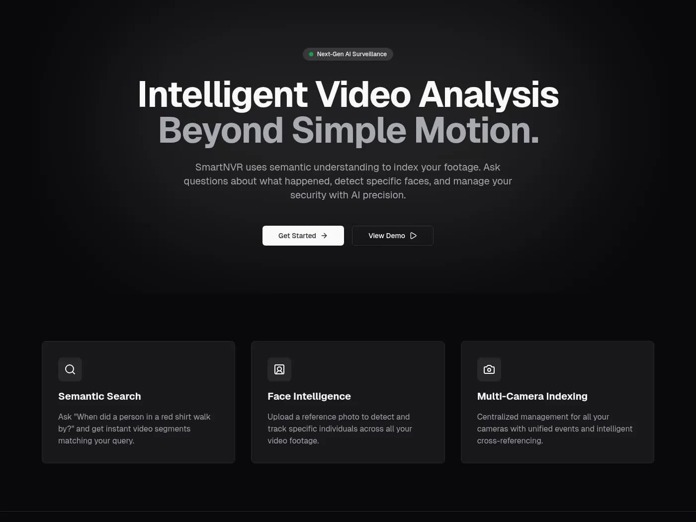 Smart Video Q&A NVR