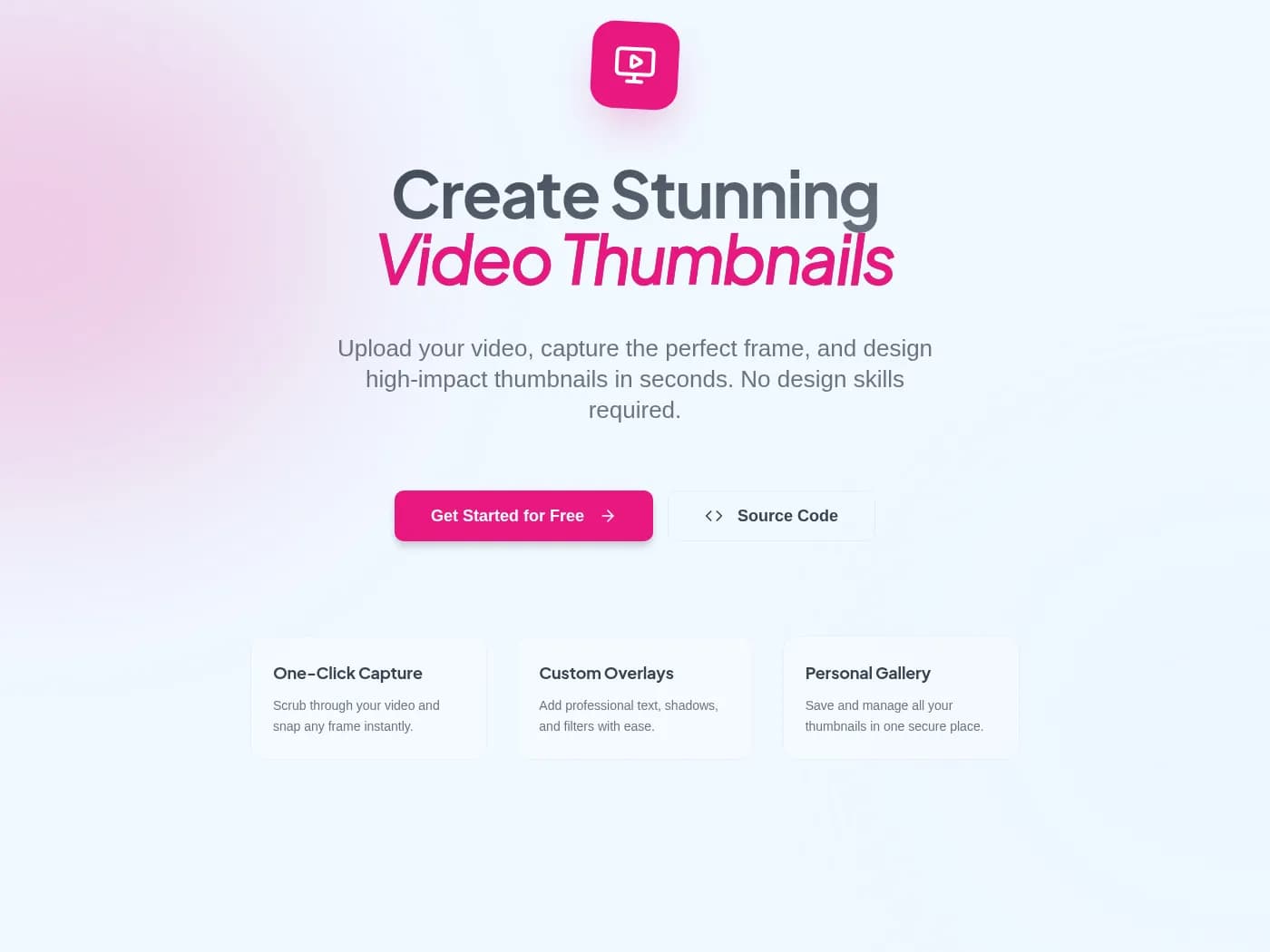 Video Thumbnail Maker