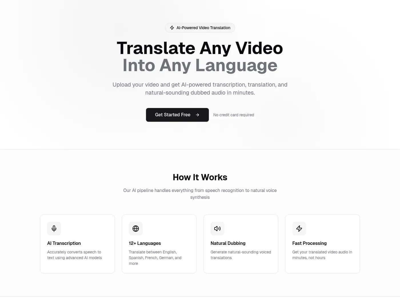 Video Translator