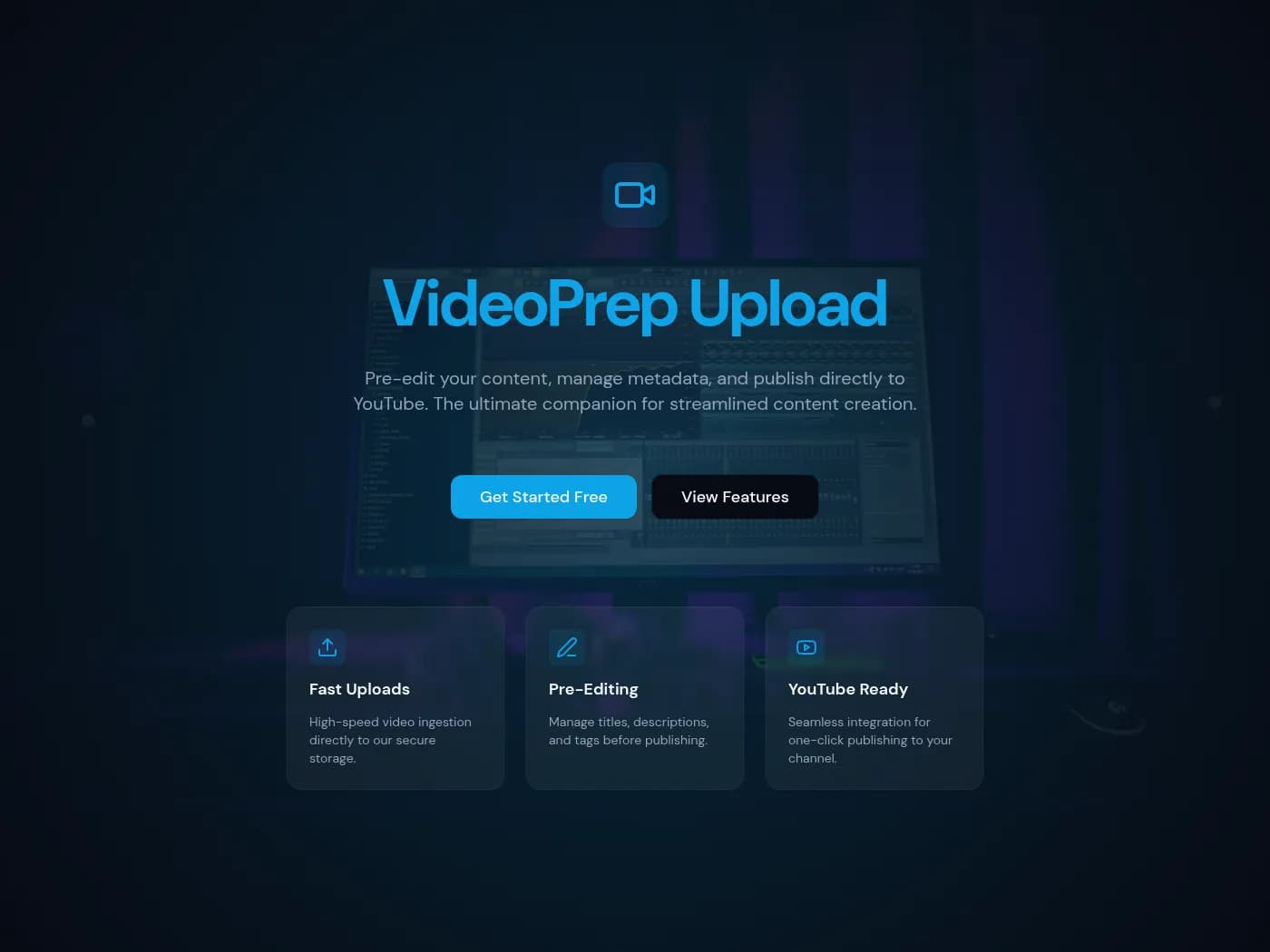 VideoPrep Upload App
