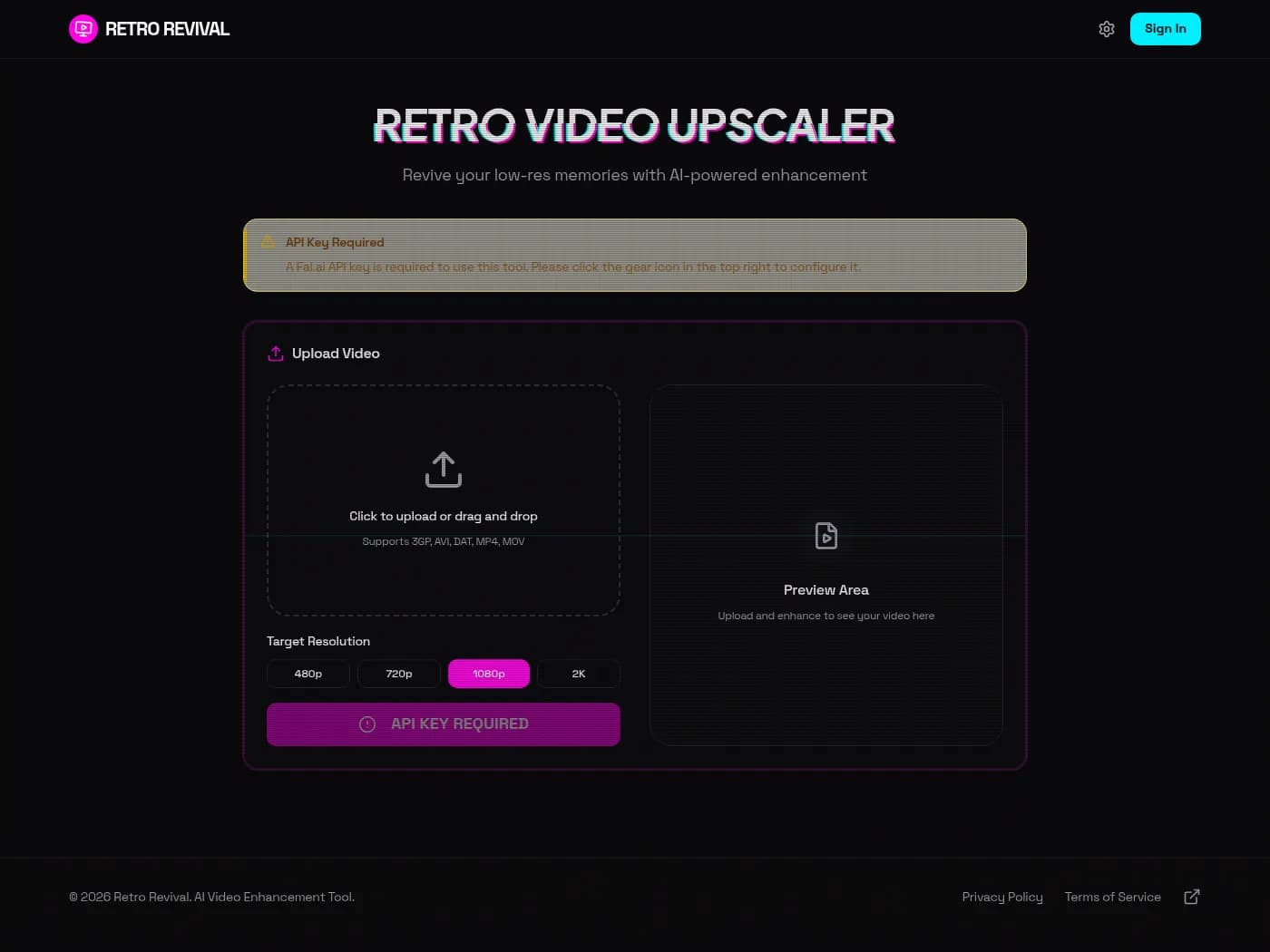 Retro Video Upscaler
