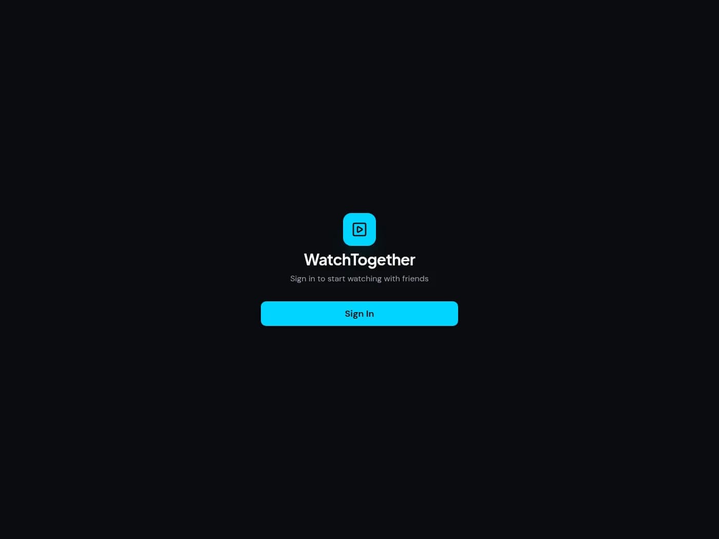 WatchTogether Video Site