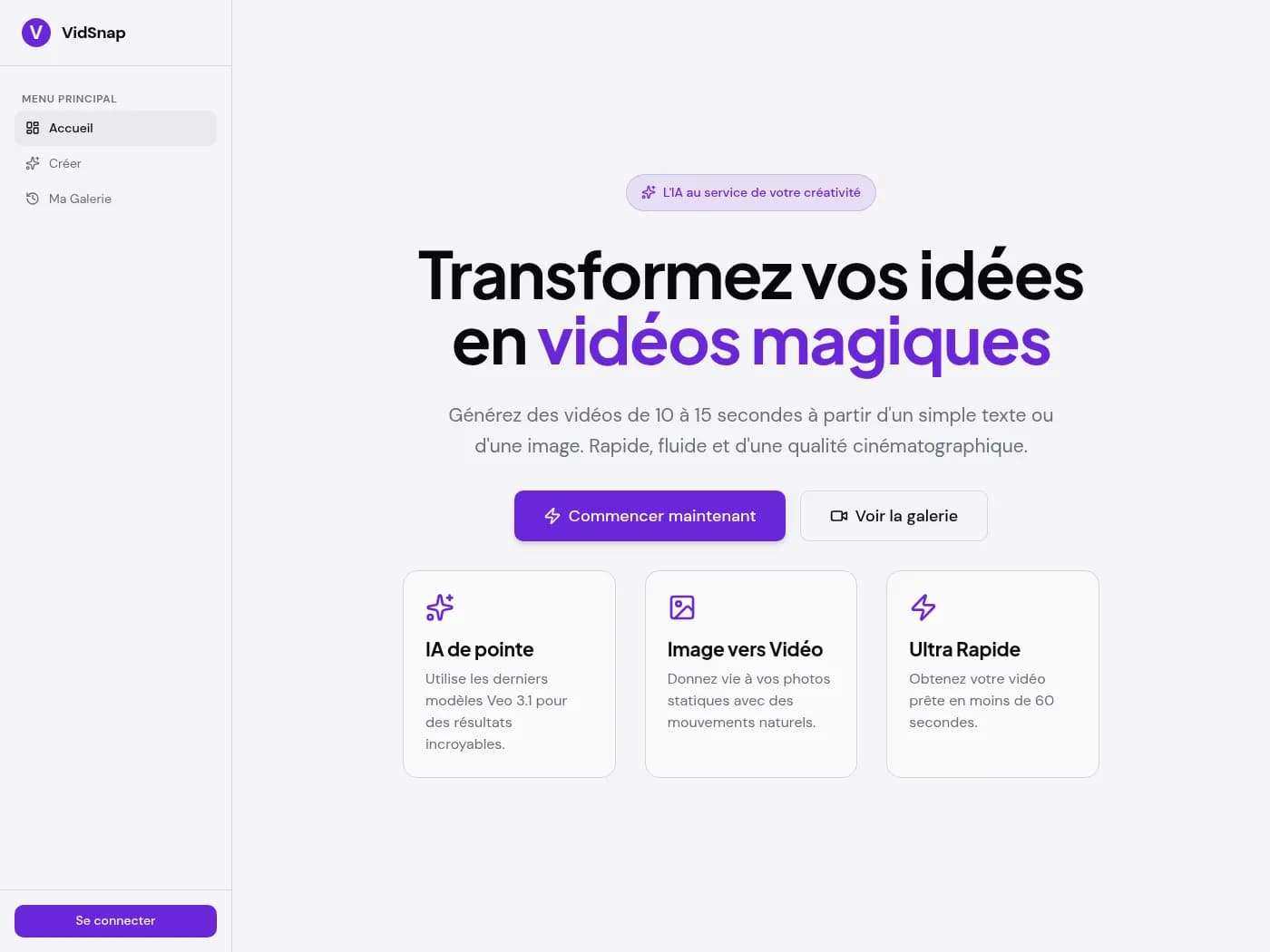 VidSnap Generator