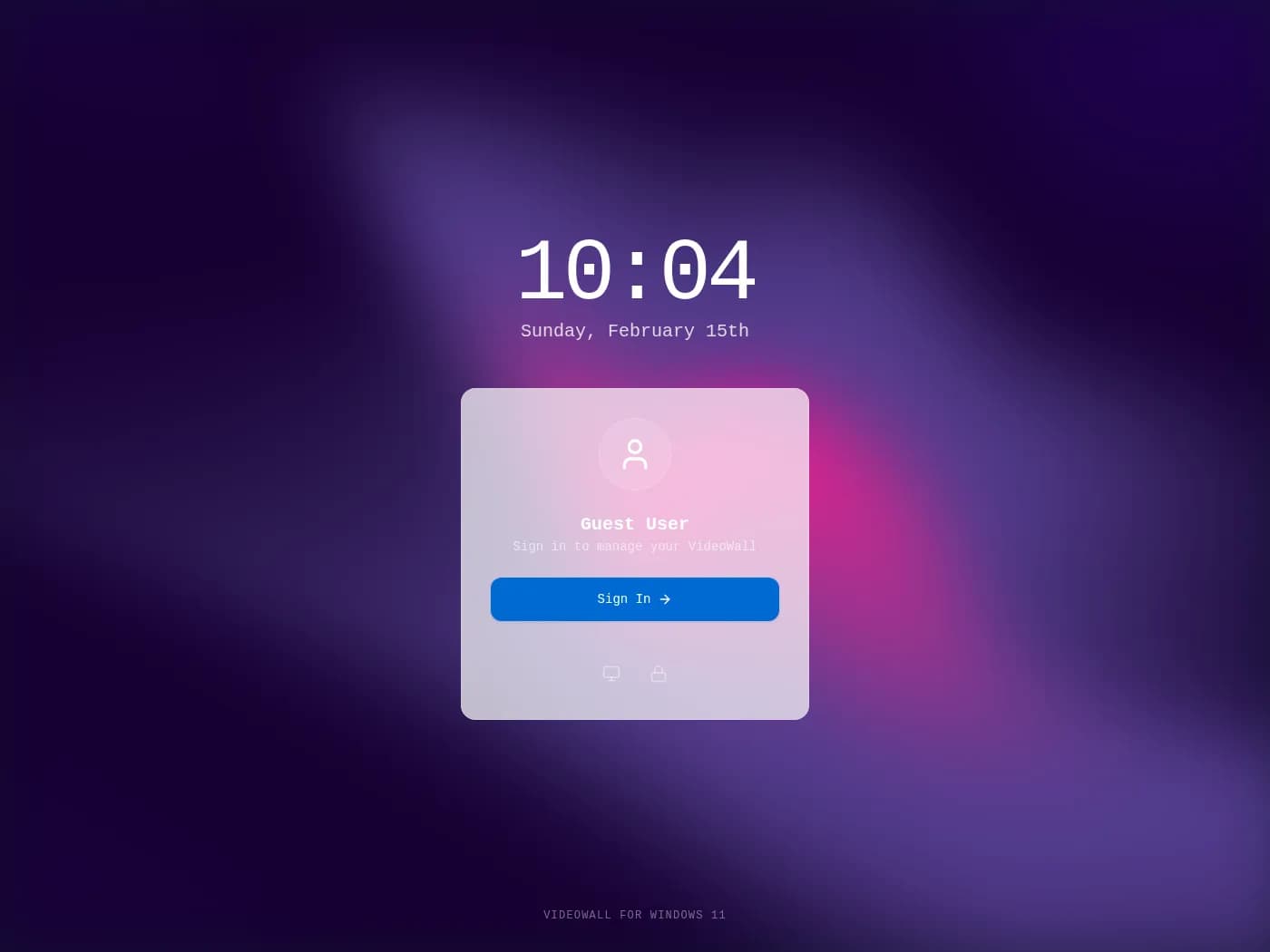 VideoWall for Windows