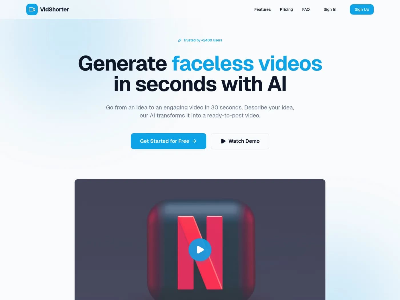 VidShorter Free Clone