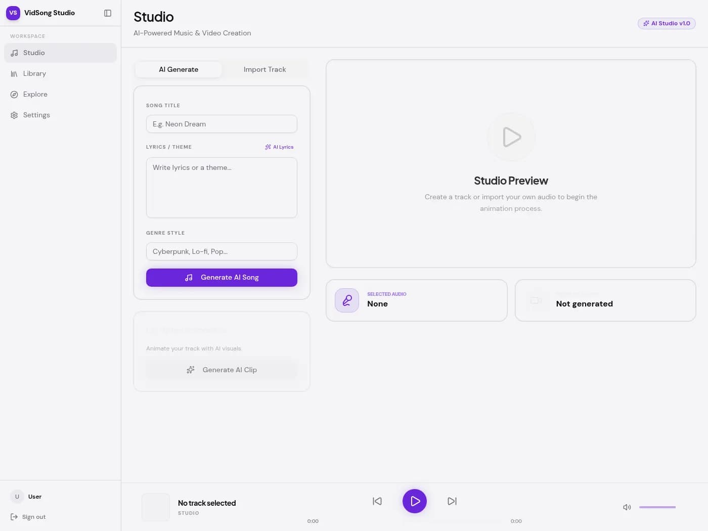 VidSong Studio