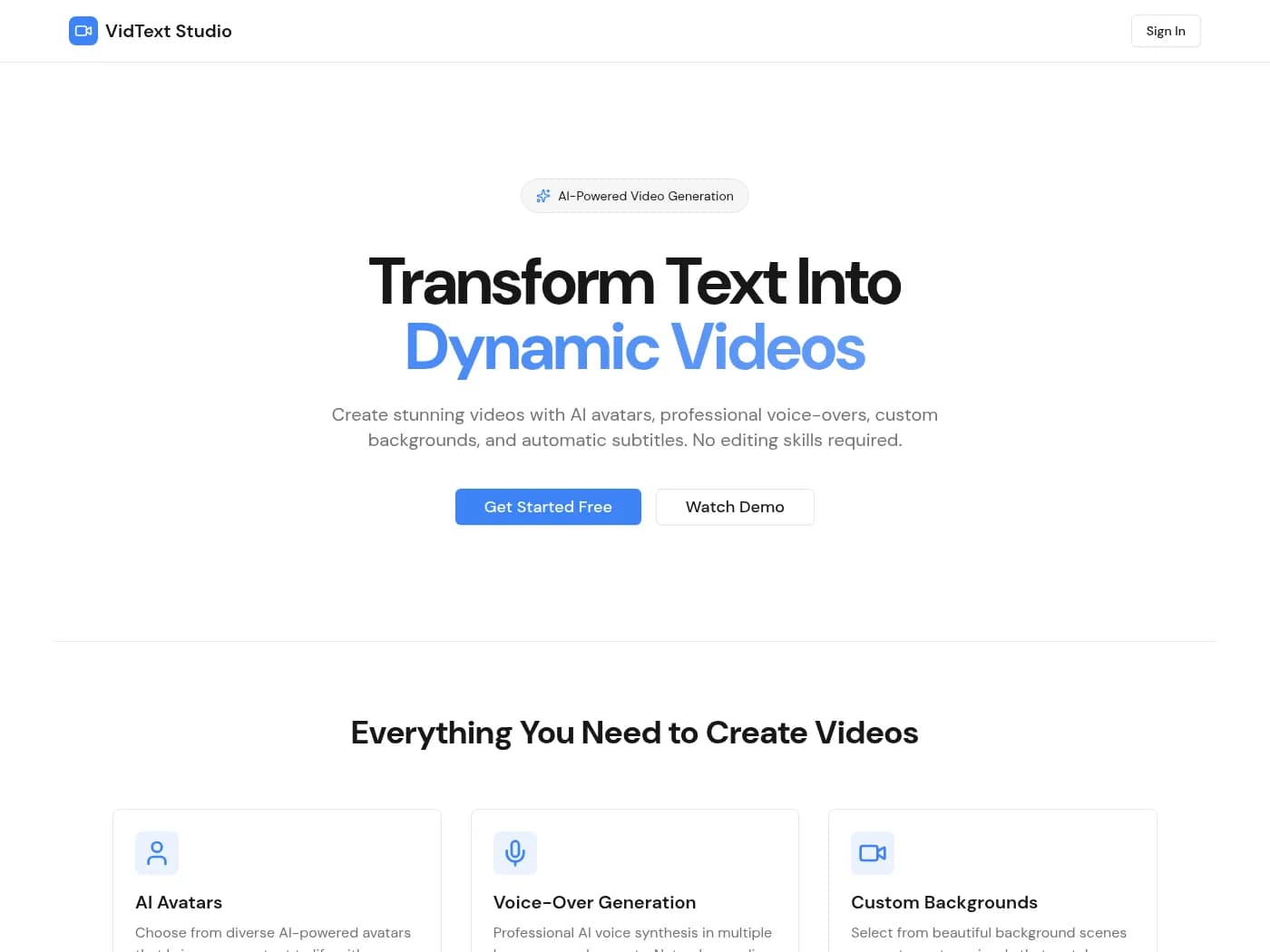 VidText Studio