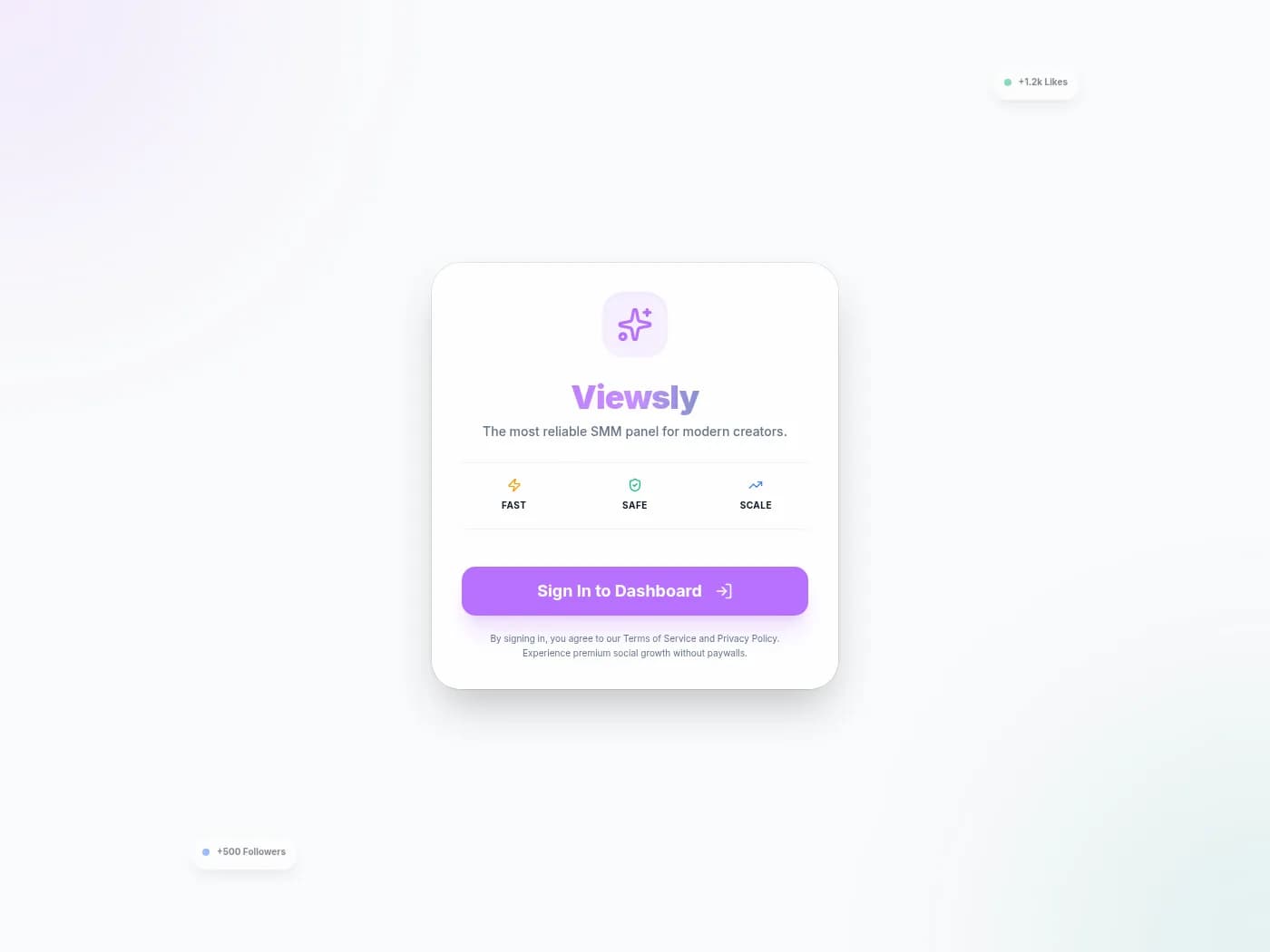 Viewsly Dashboard