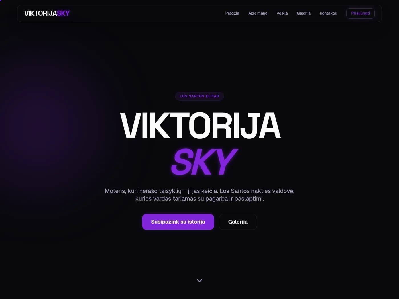 Viktorija Sky Persona Site