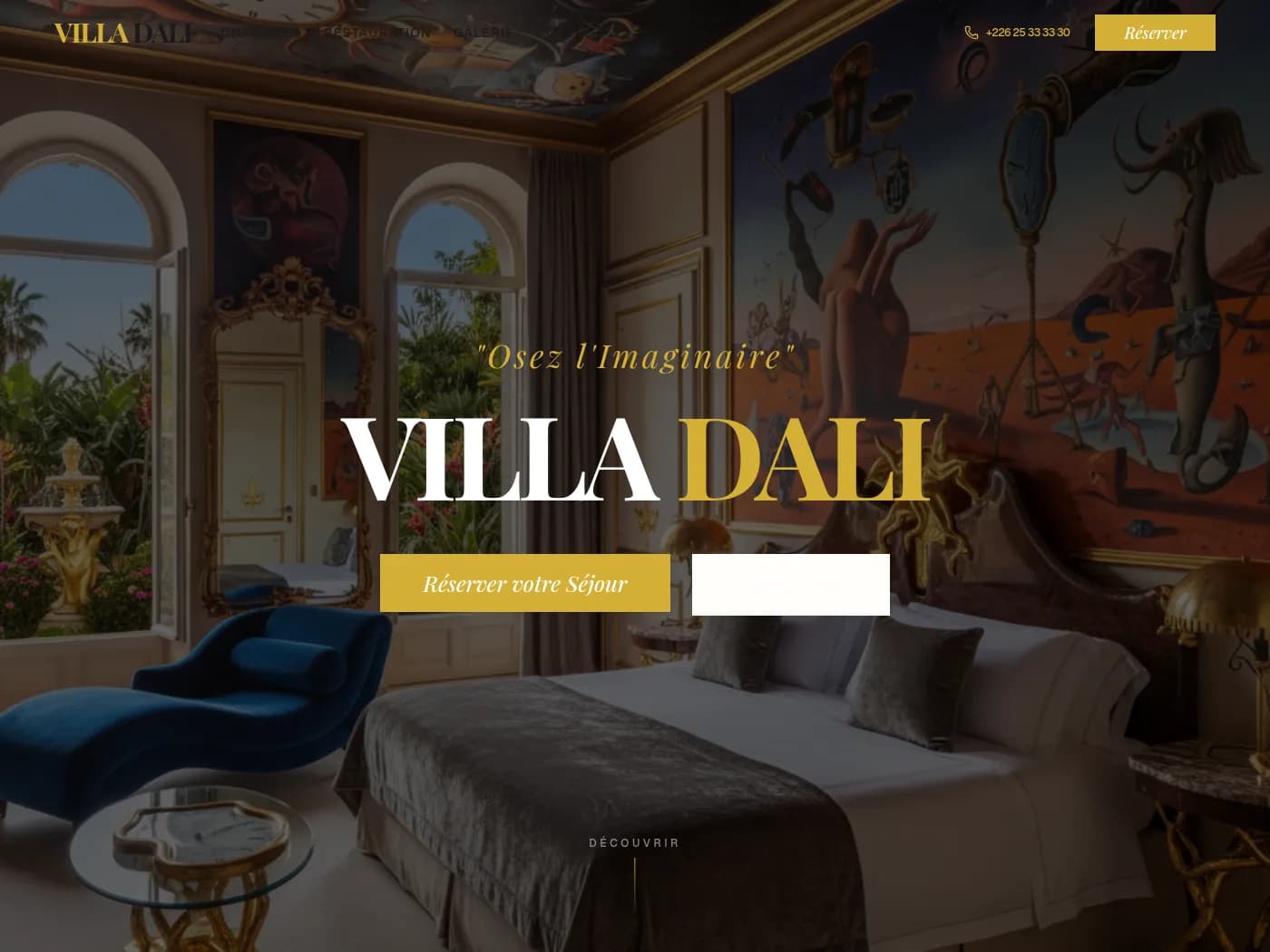 Hôtel Villa Dali Web