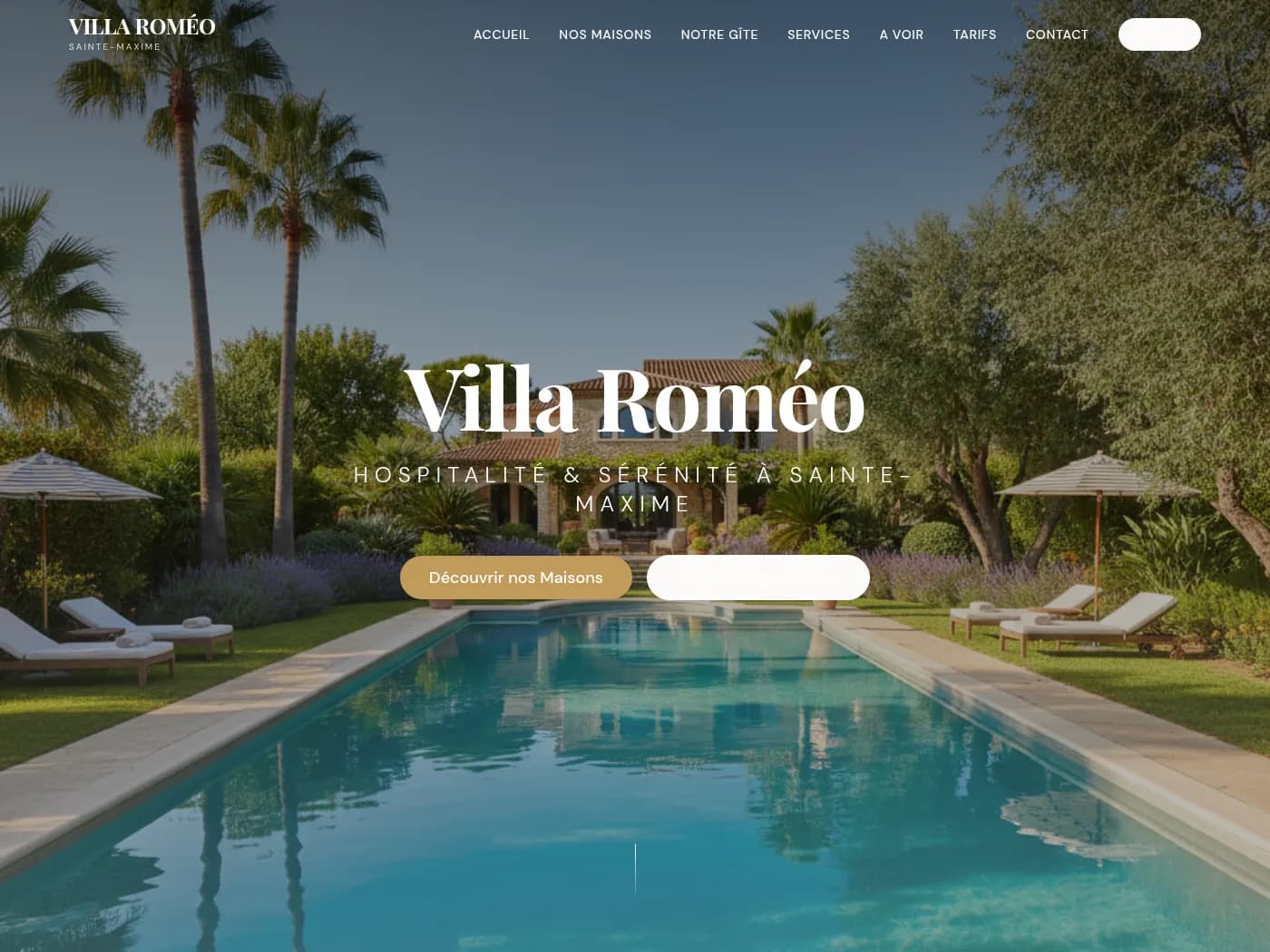 Villa Romeo Website