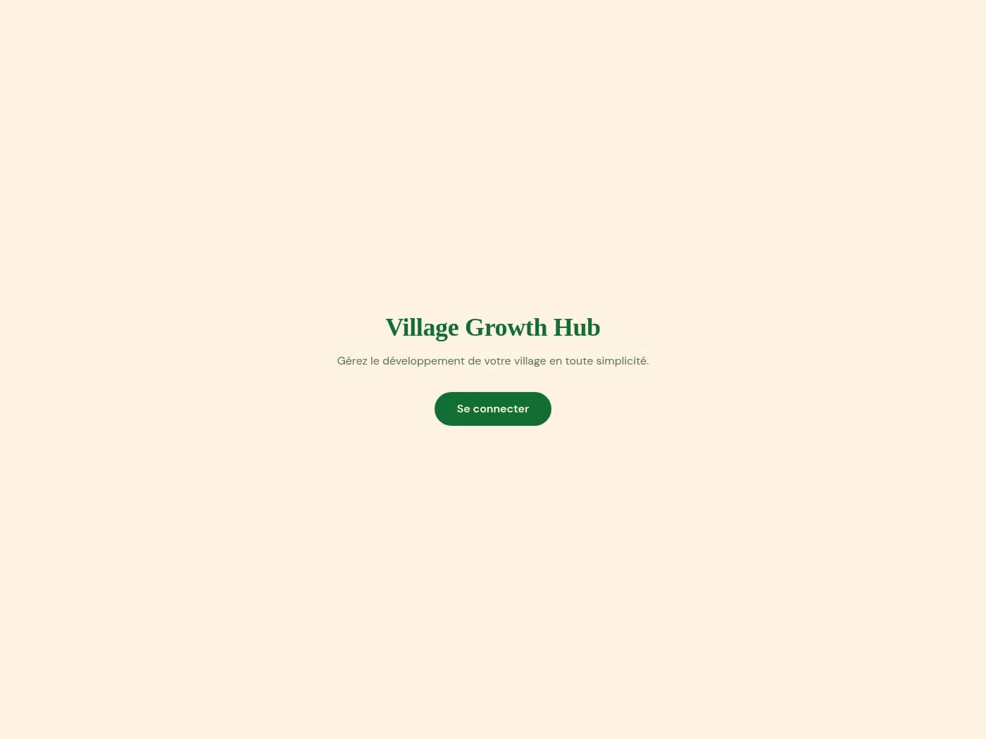 Village Growth Hub