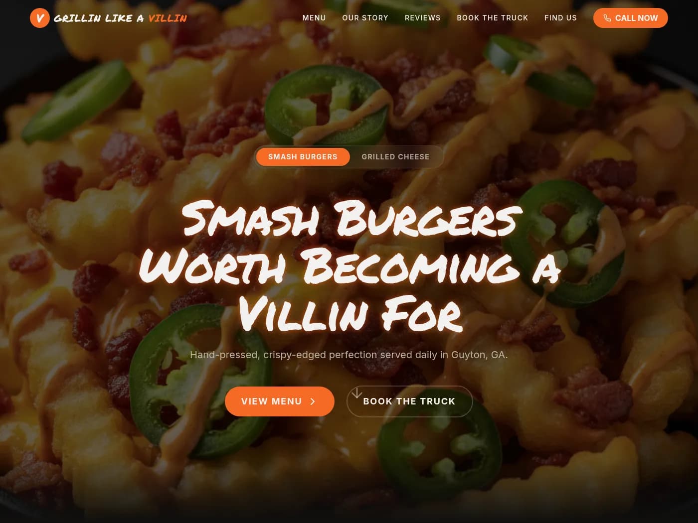 Villin Burger Website