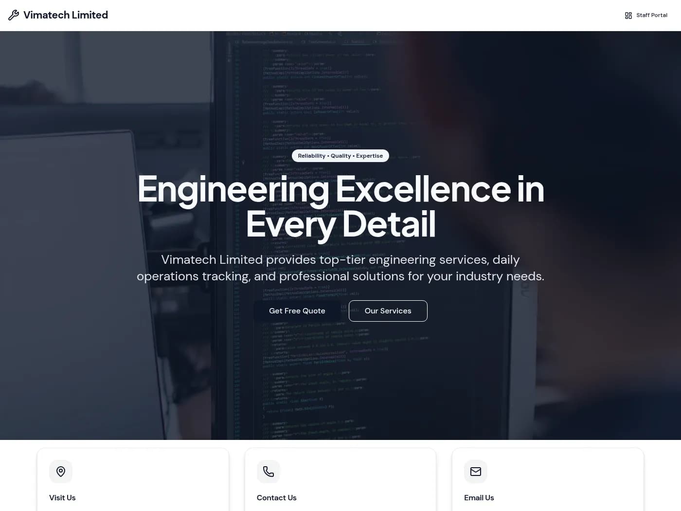 Vimatech Company Portal
