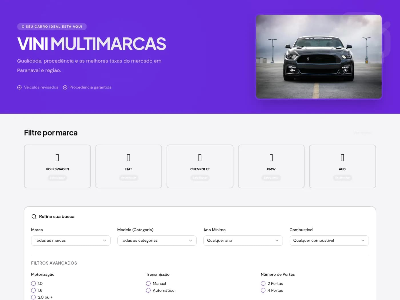 Vini Multimarcas Finder
