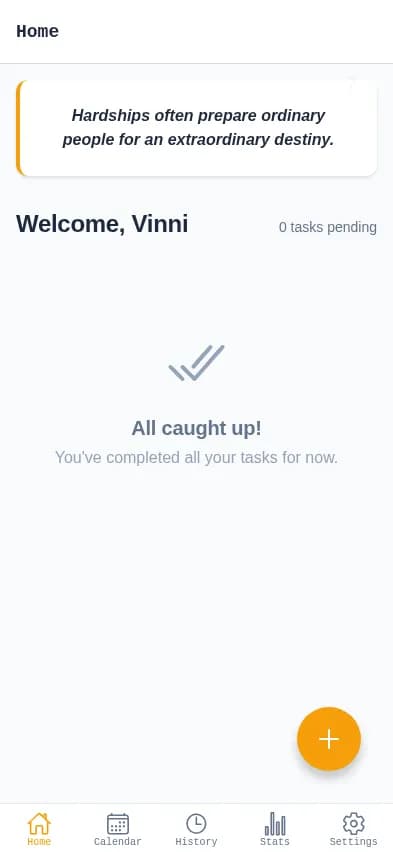 Vinni's Desk Task Manager