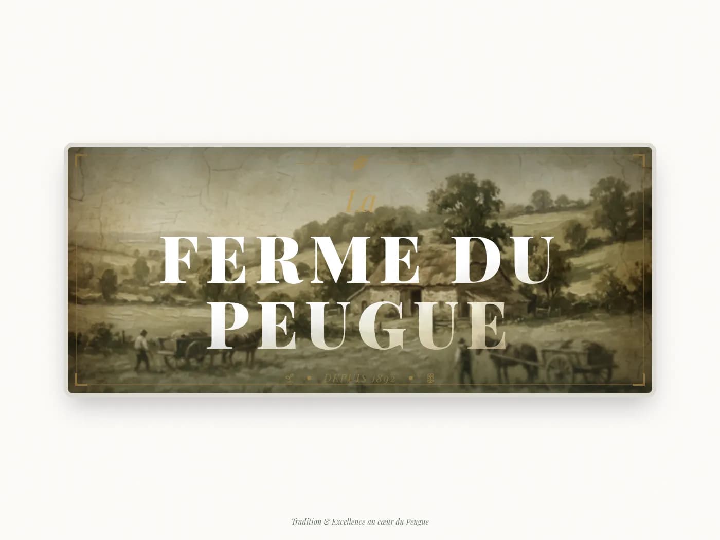 Vintage Farm Banner