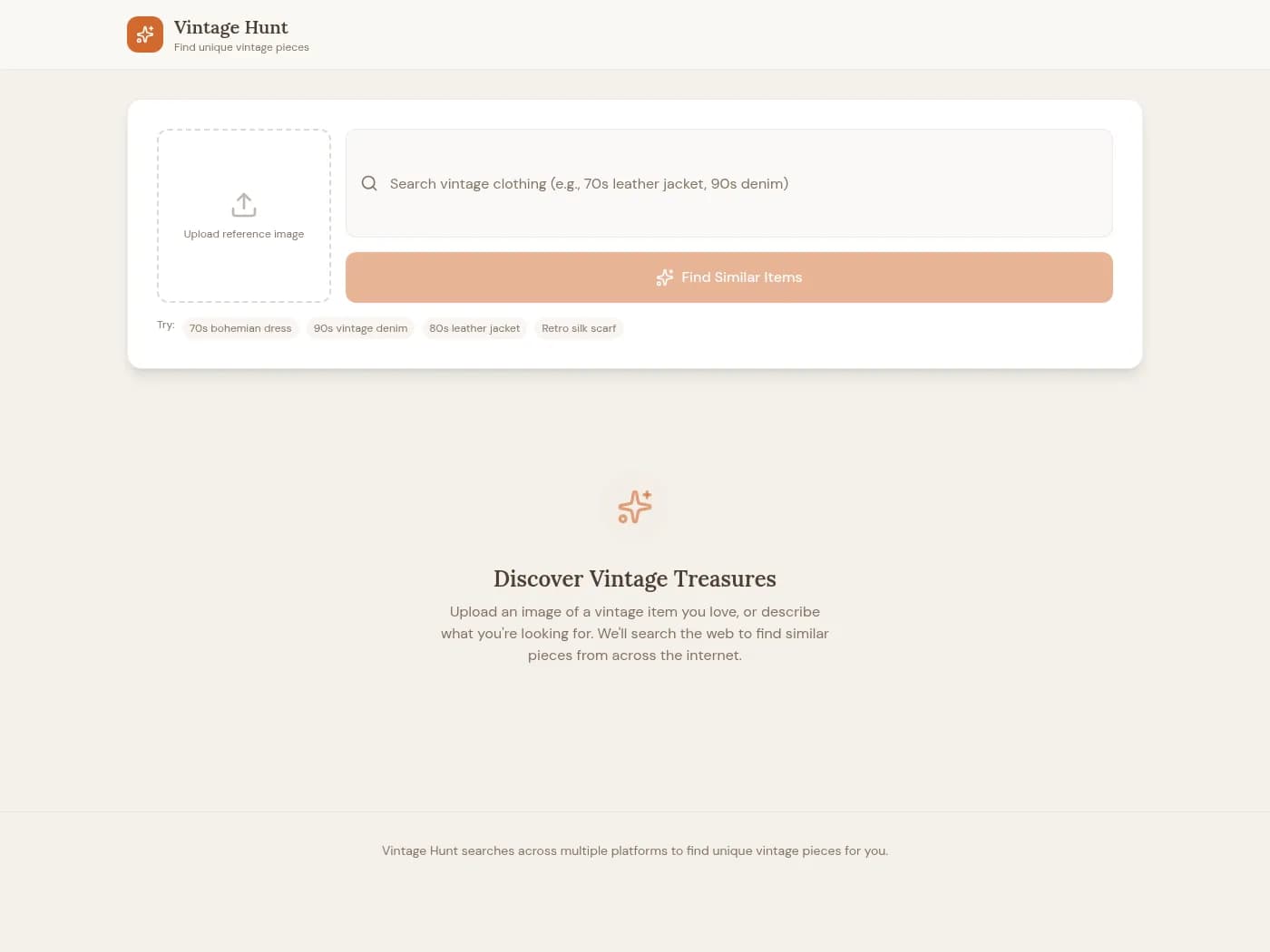 Vintage Hunt App