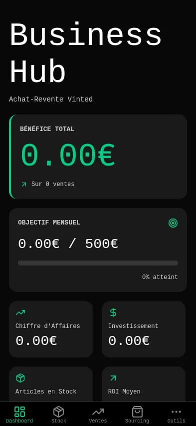 Vinted Flip Tracker
