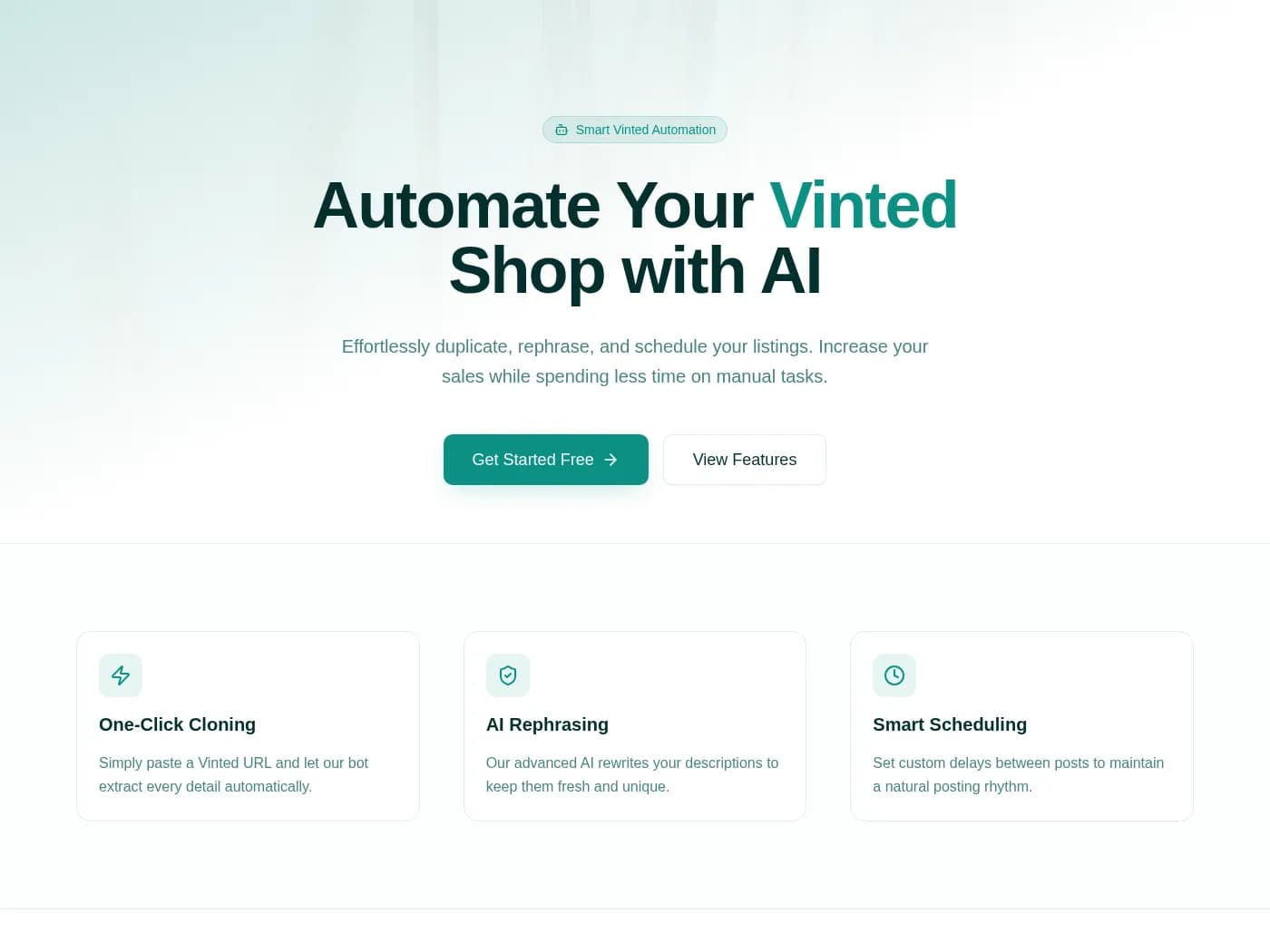 Vinted Auto Listing Bot