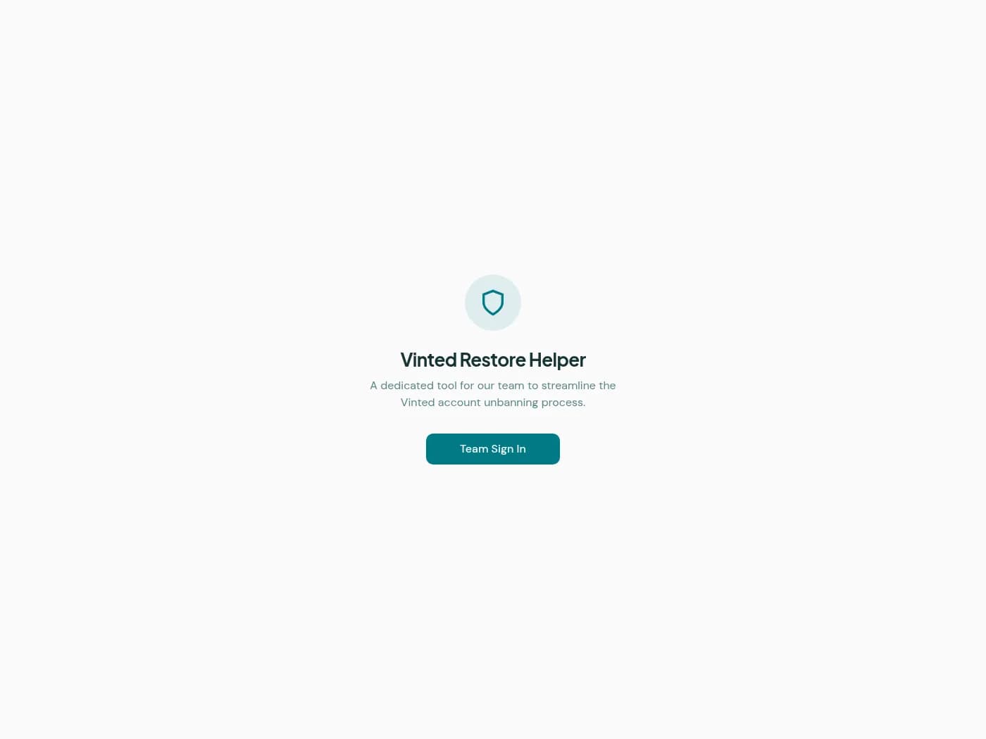 Vinted Restore Helper
