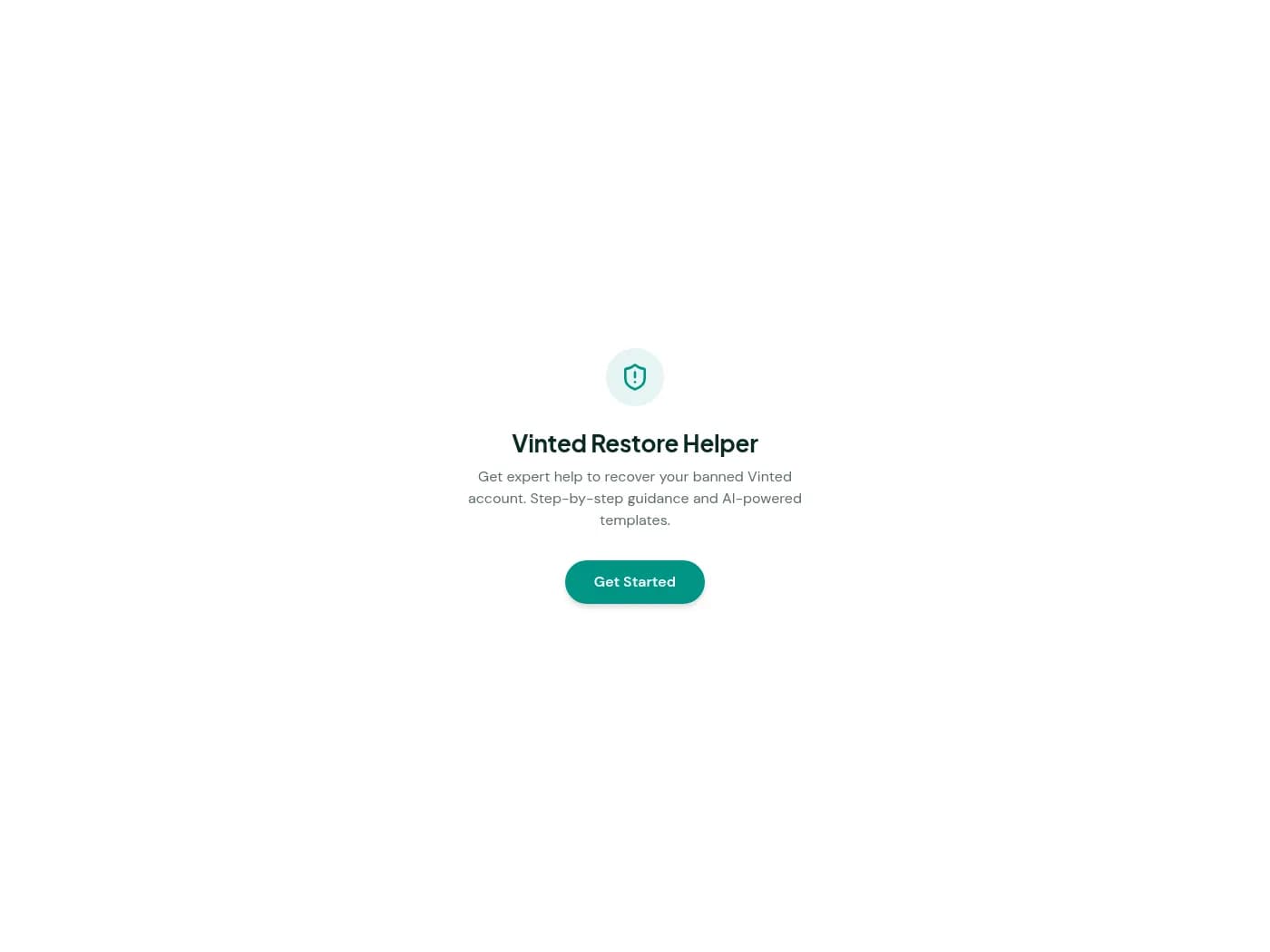 Vinted Restore Helper